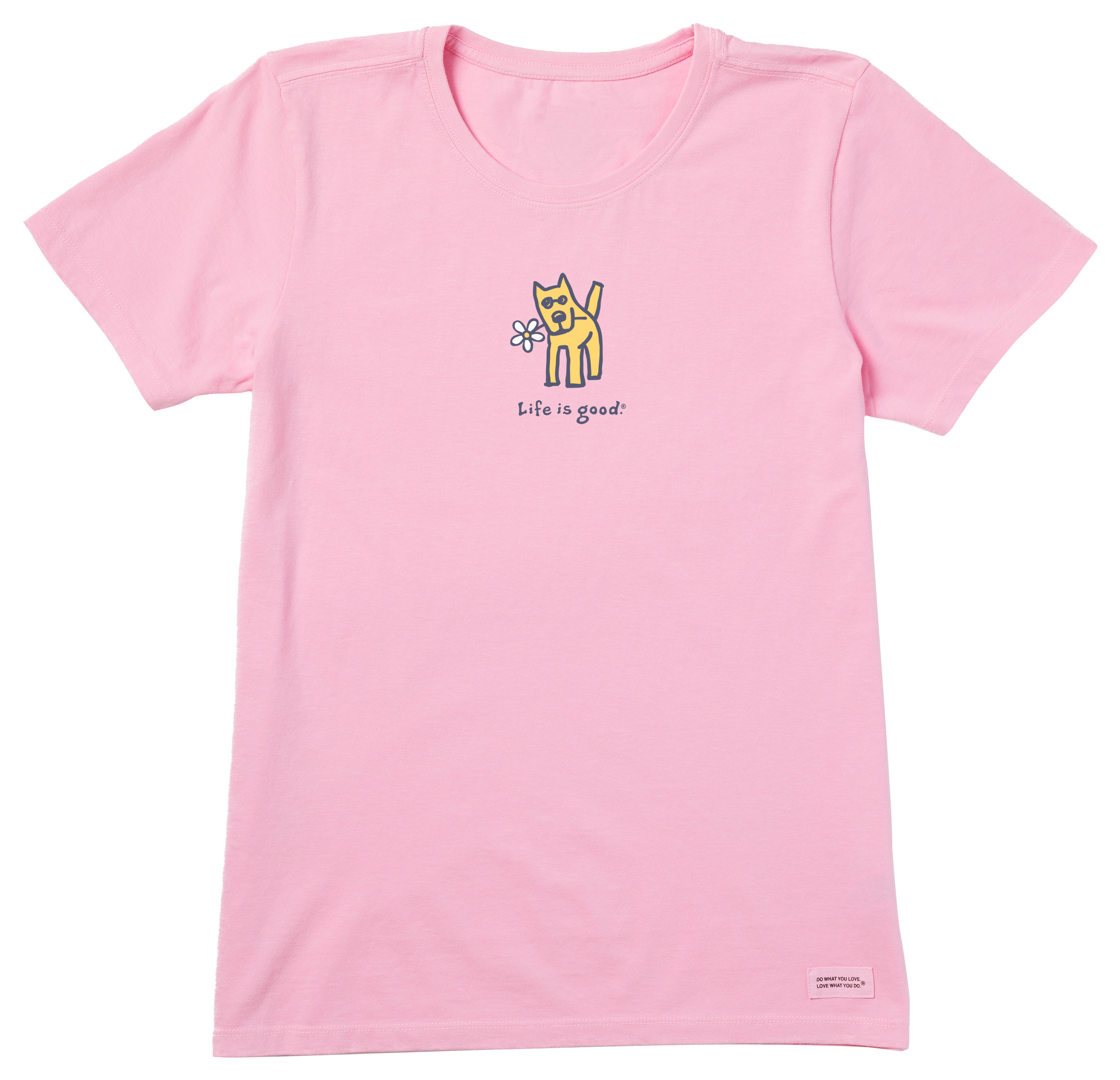 Life is Good Rocket With Daisy Vintage Short-Sleeve T-Shirt for Ladies ...